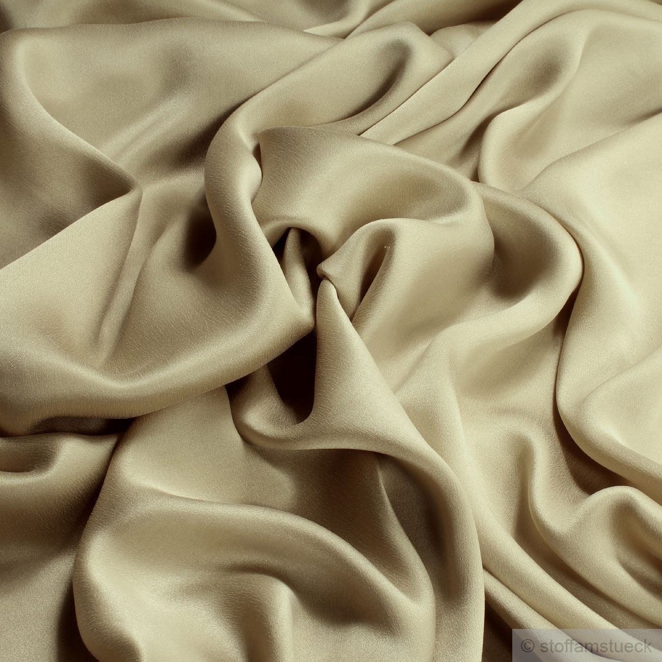 Farbe Champagner / Creme | Stoff am Stück