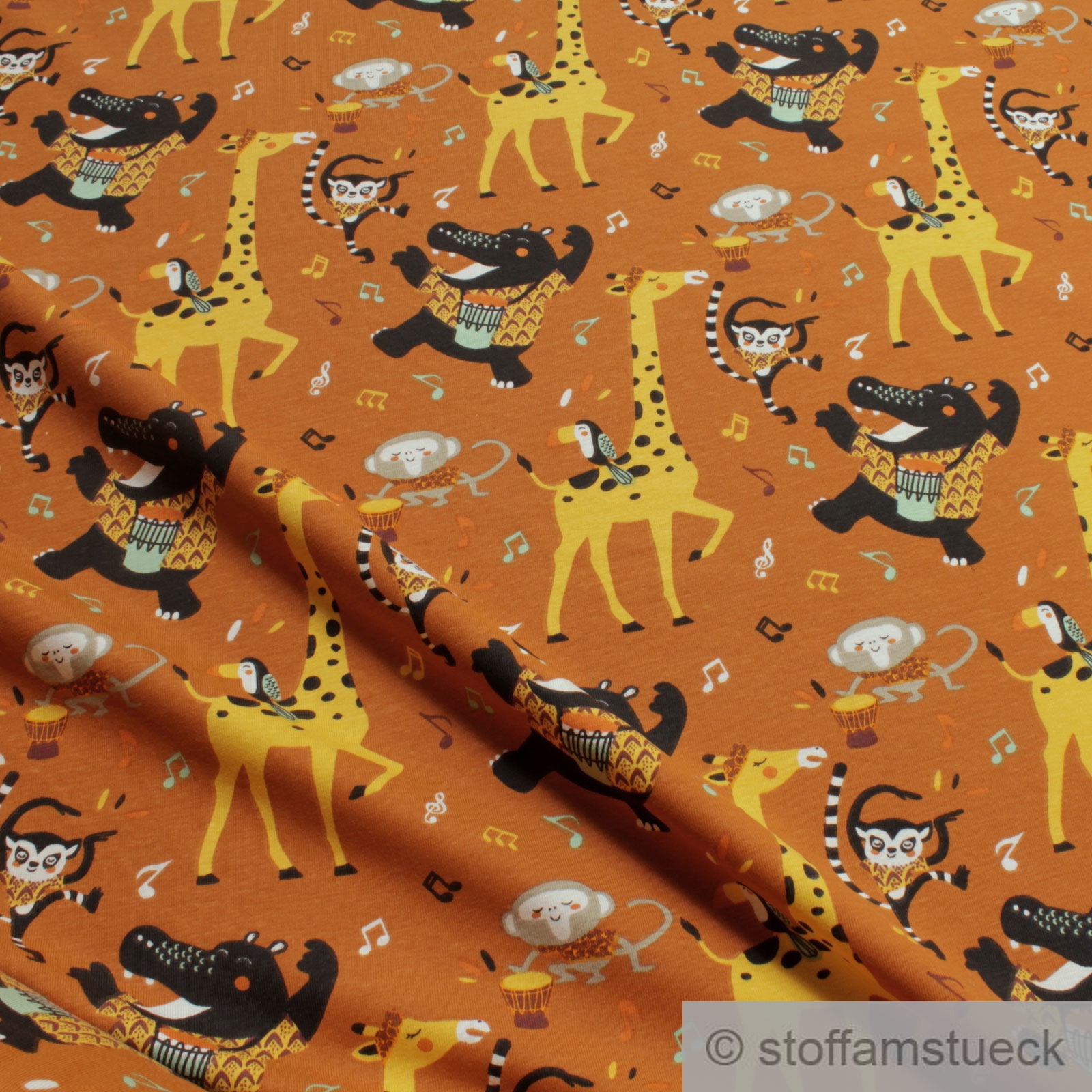 Stoff Muster Tiere | Stoff am Stück